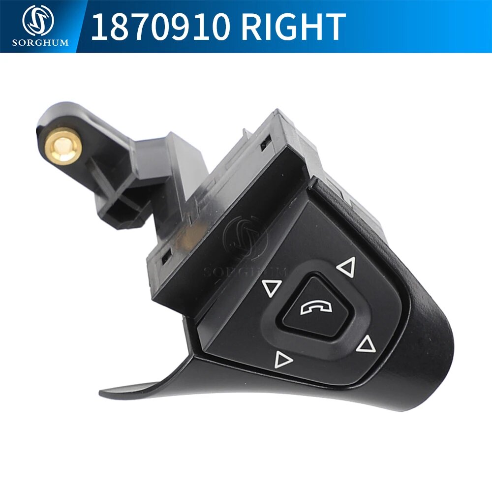 1870910, кнопка правого круиз-контроля, ручка рулевого колеса, автокруиза, меню для деталей грузовика серии SCANIA P G R T