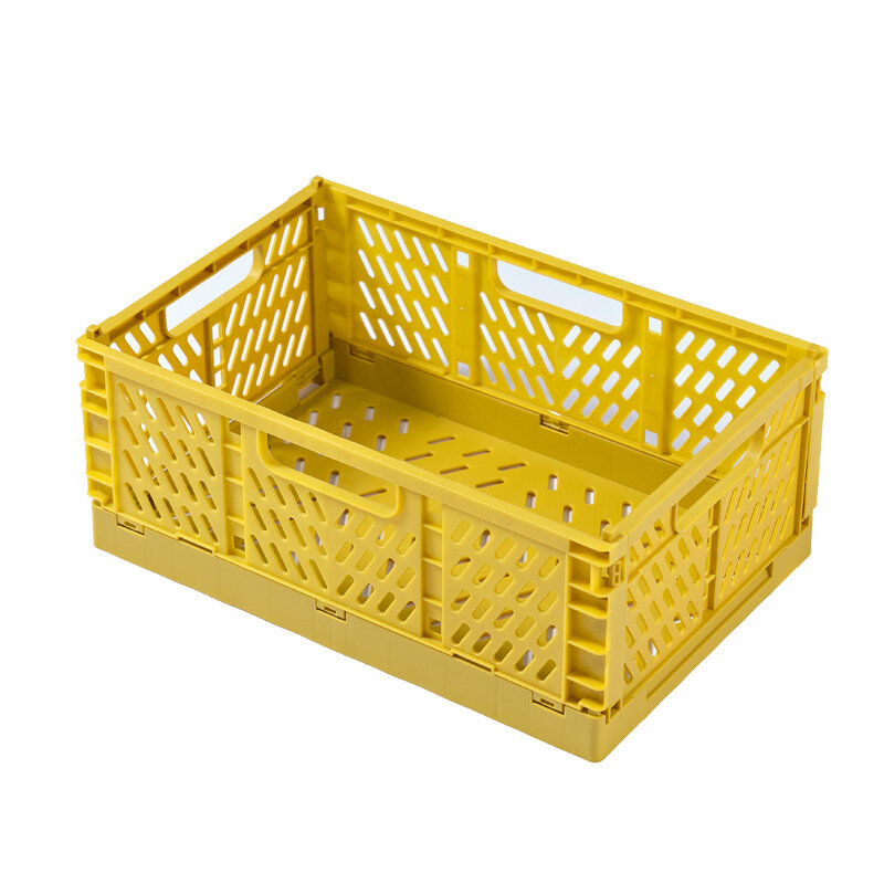 Настольная корзина для хранения Складная пластиковая корзина для хранения всякой всячины ящик для хранения игрушек