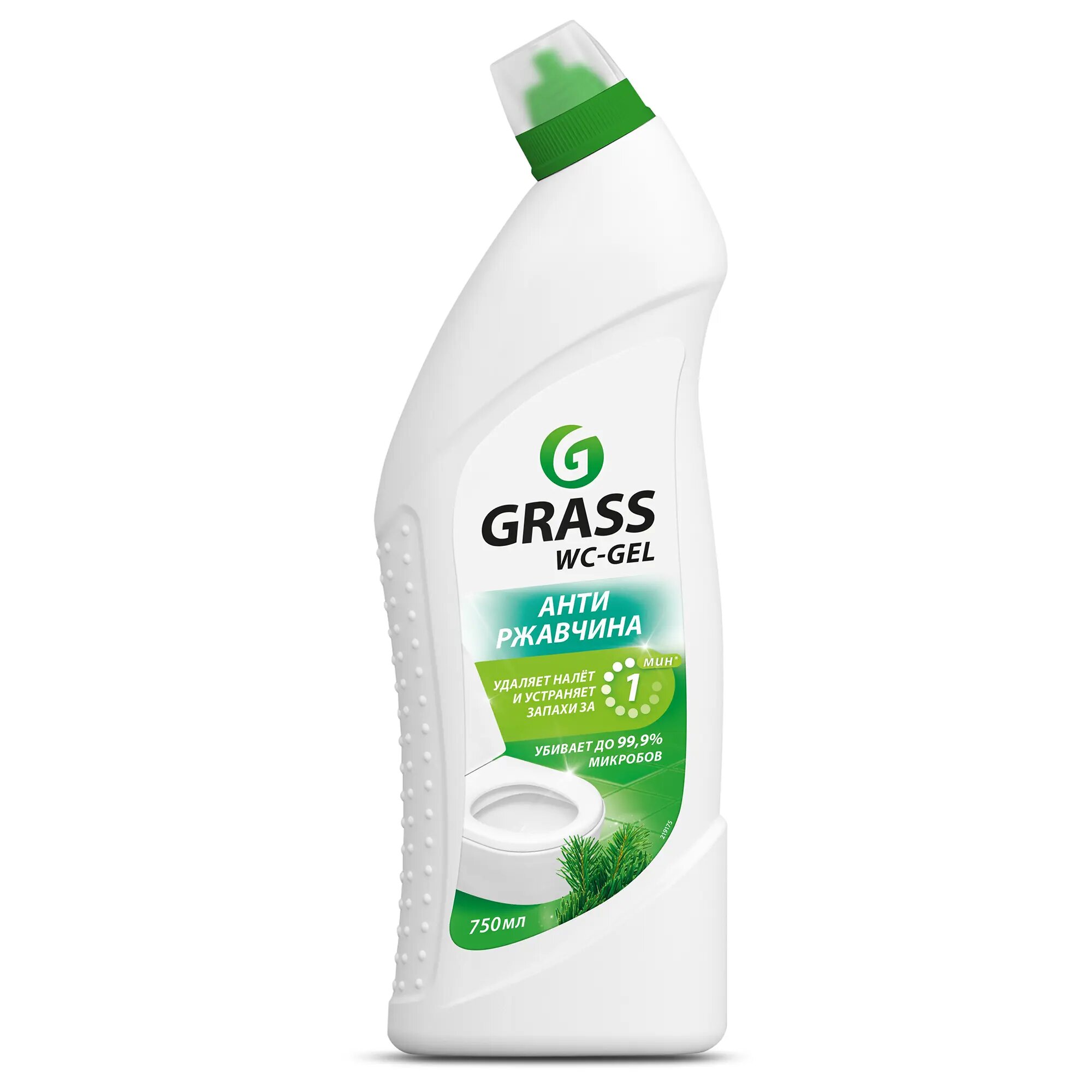 Средство для чистки сантехники Антиржавчина Grass WC-gel 0.75 л
