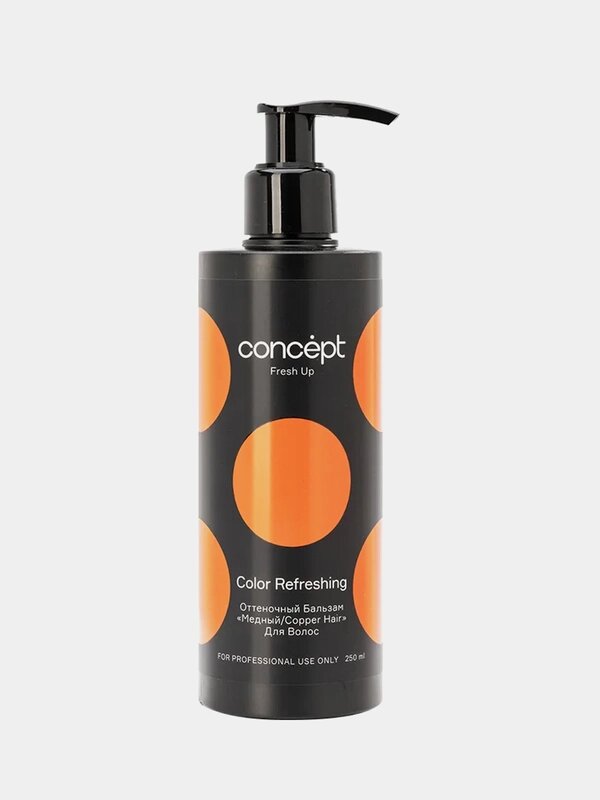 Оттеночный бальзам для волос CONCEPT, обогащенный коллагеном, медный, 250 мл