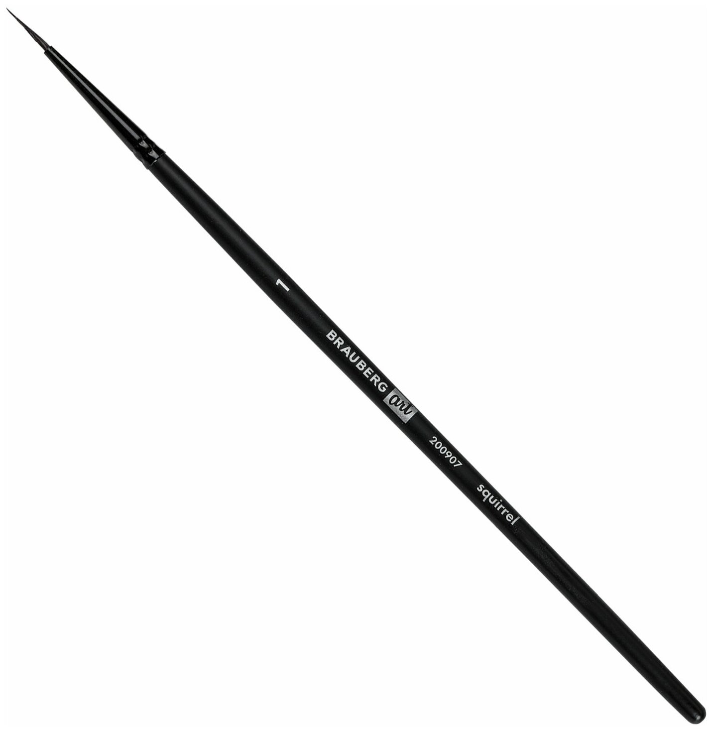 Кисть художественная проф. BRAUBERG ART CLASSIC, белка, круглая, № 1, 200907 (цена только за 1 шт.)