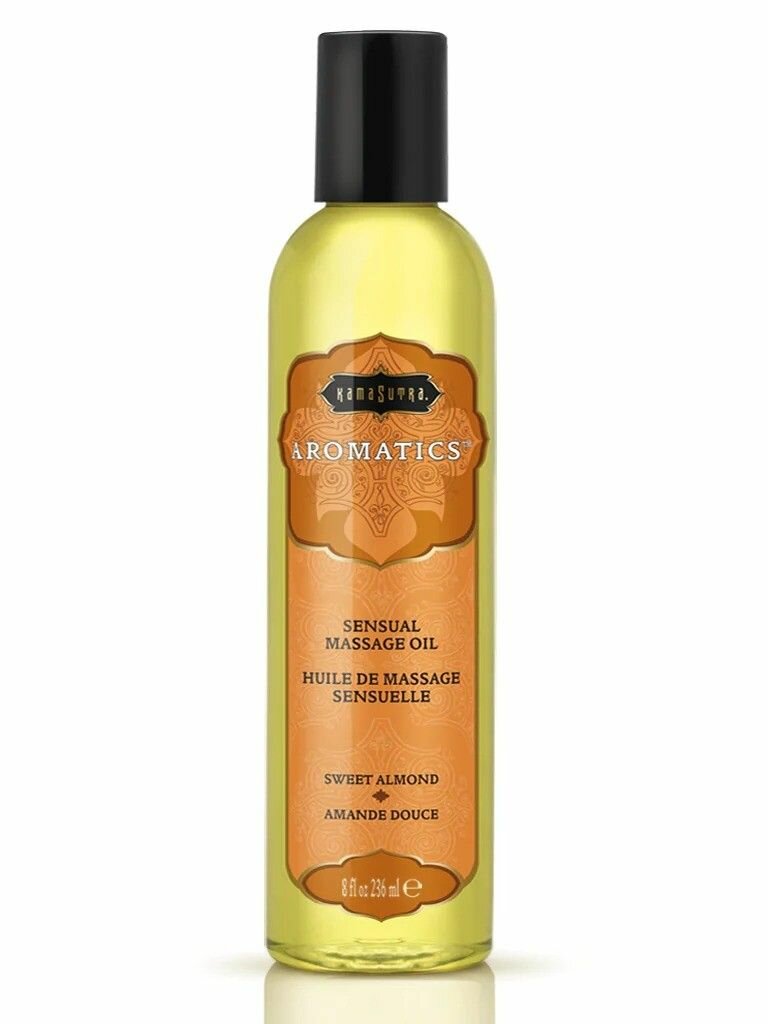 Успокаивающее массажное масло KamaSutra Aromatic massage oil Sweet almond 236 ml