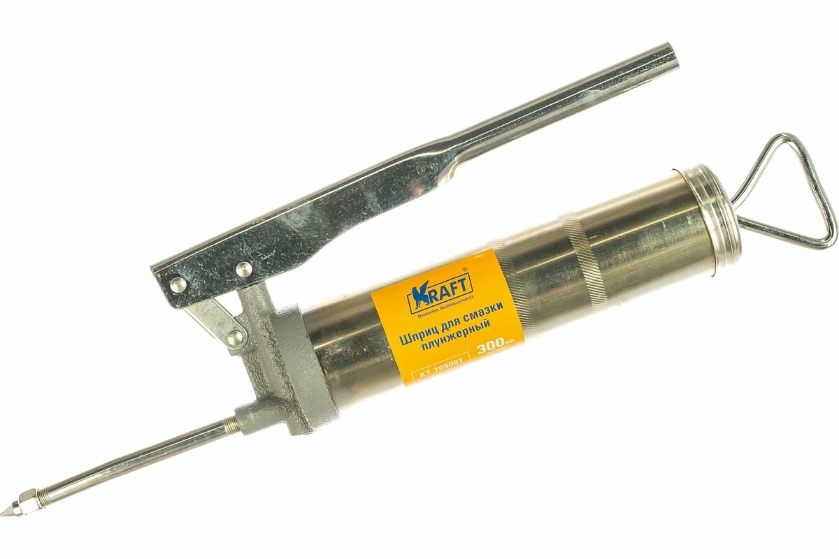 KRAFT Шприц для смазки плунжерный Master 300 мл KT 705001