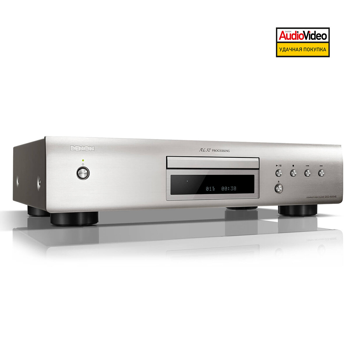 CD проигрыватель Denon DCD 600NE Premium Silver — фото 1