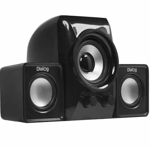 Колонки 2.1 Dialog Progressive (AC-202UP) черные - 11 Вт, питание - USB порт