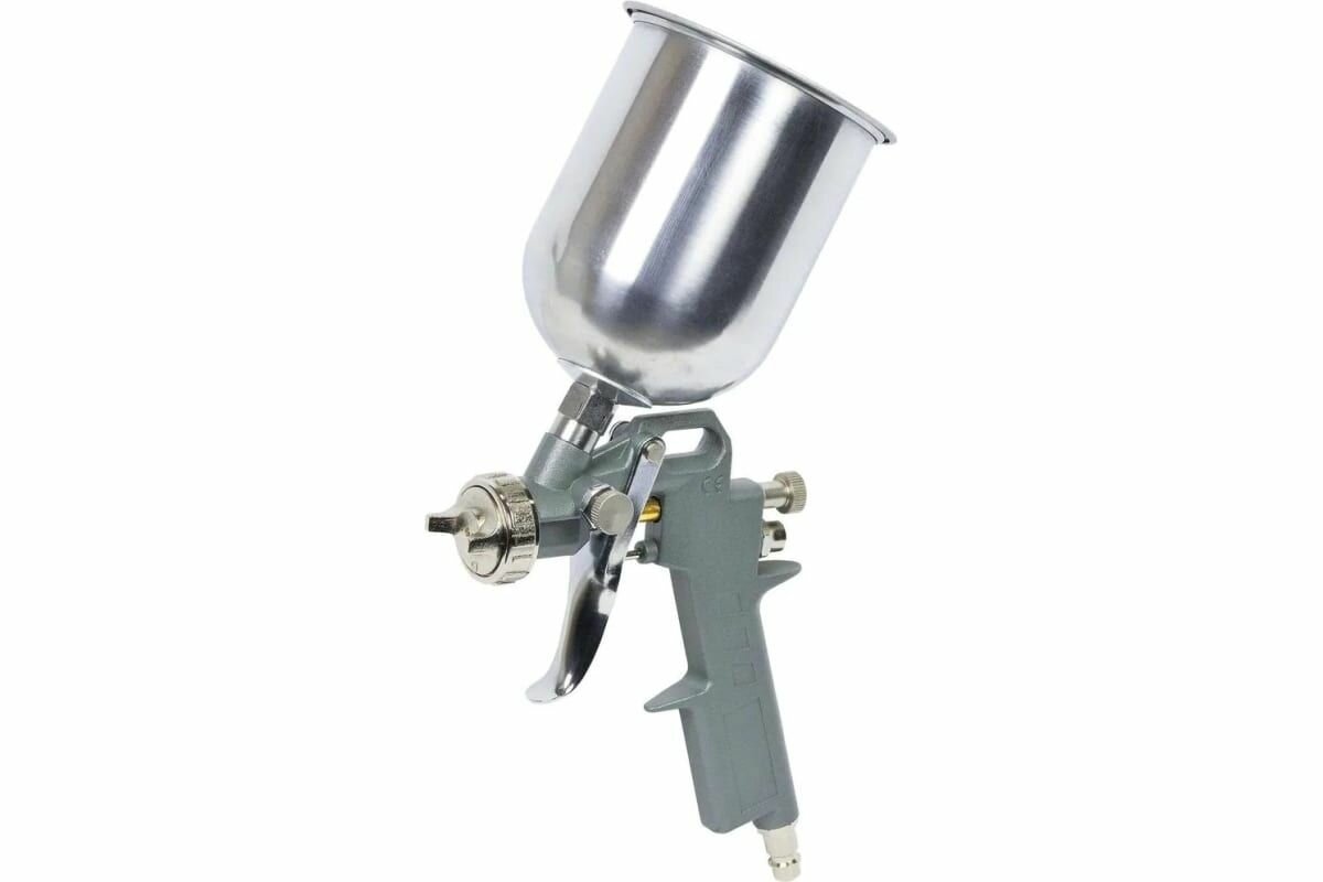 Краскопульт "Техник 10470" металл, 0.60л. (рапид EURO) Верхний бачок. Сопло - 1.5 мм (20841)