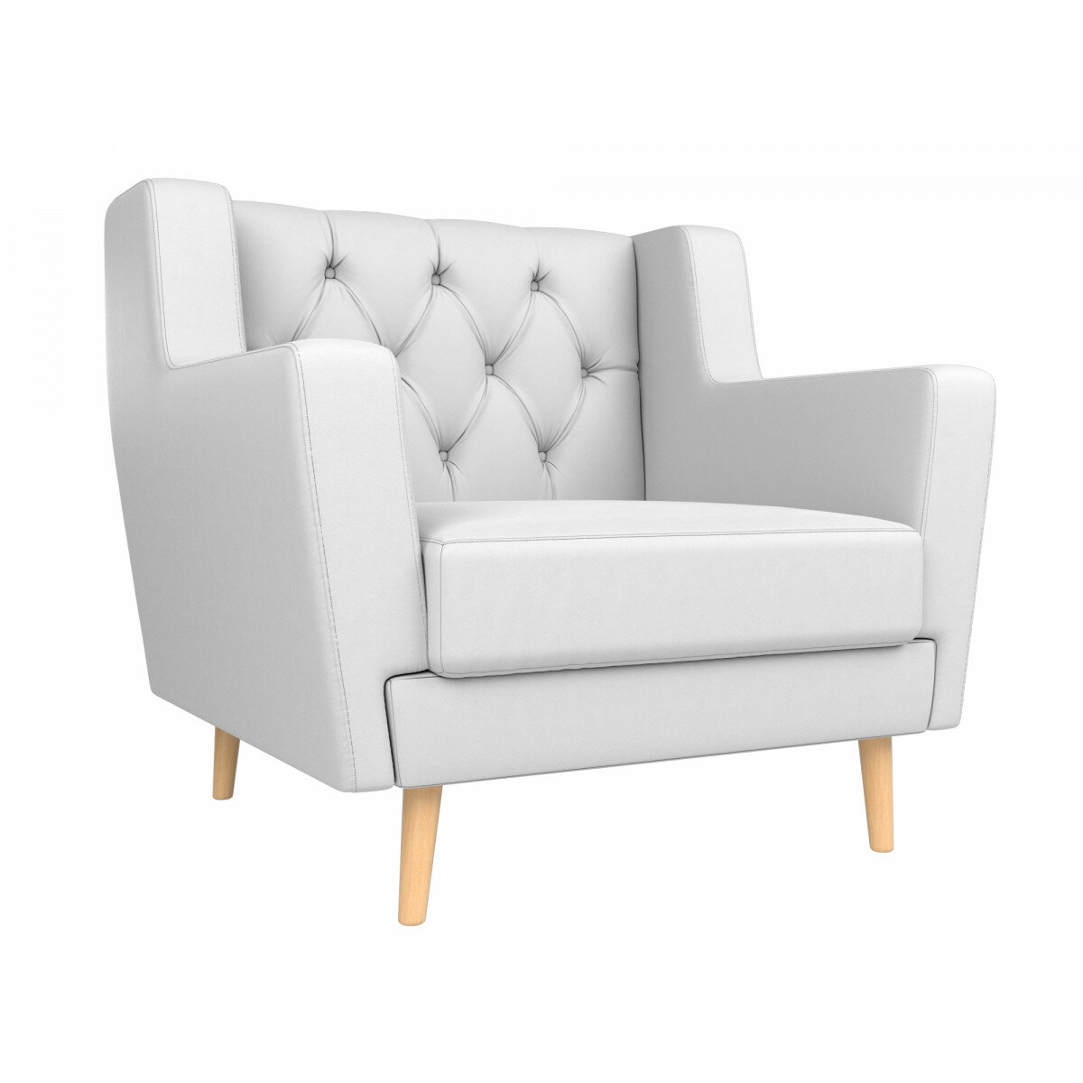 Кресло Брайтон Люкс, Экокожа, Модель 108909