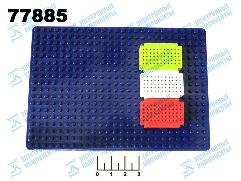 Плата макетная 92*132мм ZY-001 + ZY-55 (3 штуки)