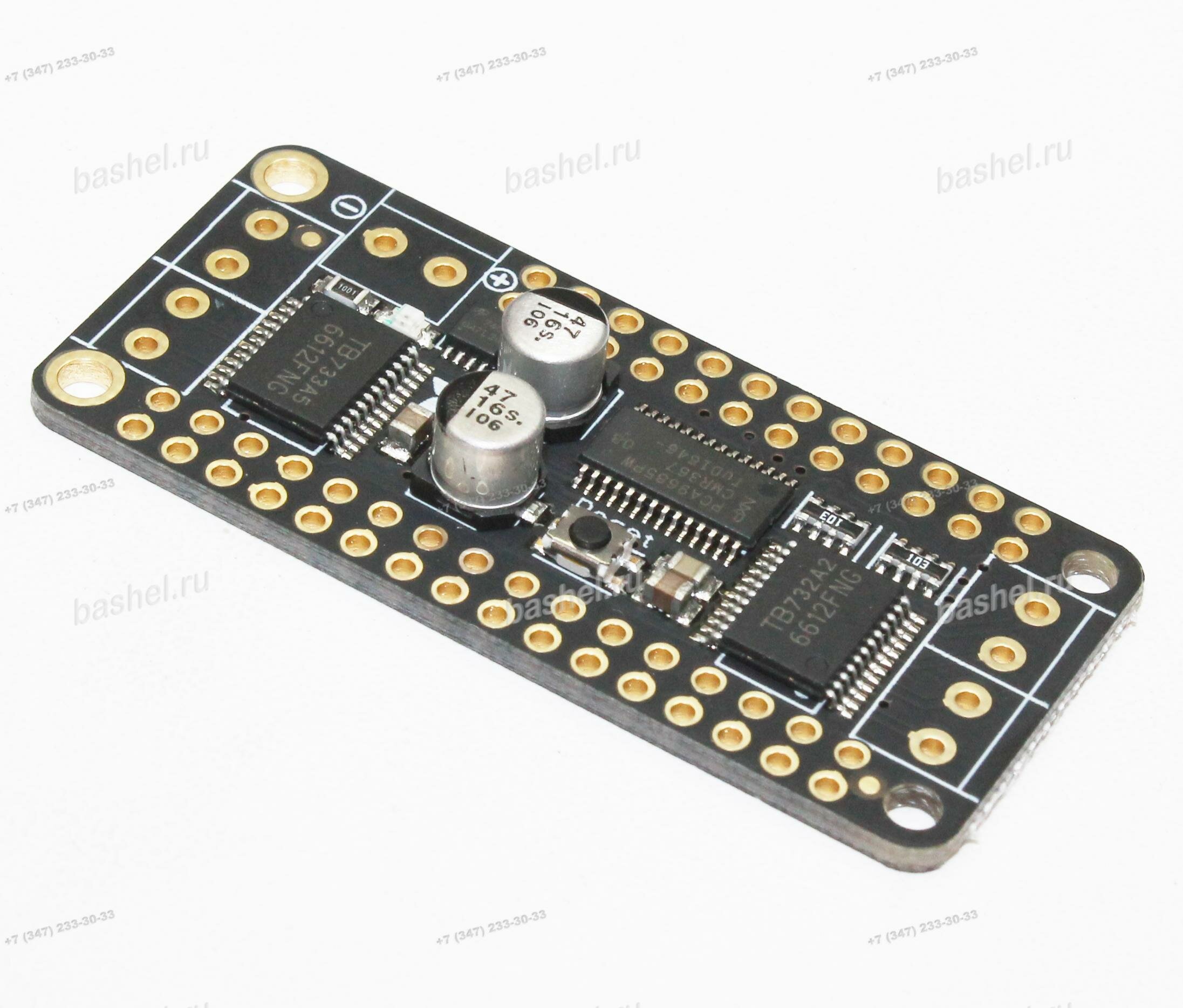 DC Motor + Stepper - FeatherWing TB6612FNG, Драйвер для двигателей, ADAFRUIT