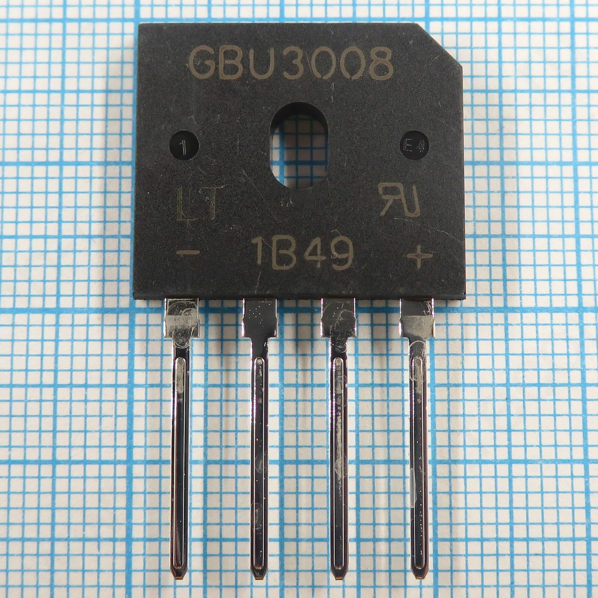 GBU3008 800V 30A - стандартный мостовой выпрямитель