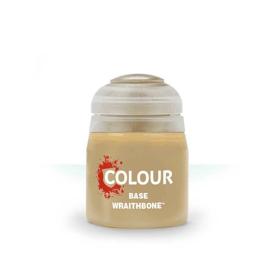 Аксессуар для Warhammer Games Workshop Краска База: призрачная кость 2022 (12мл)(BASE: WRAITHBONE (12ML))