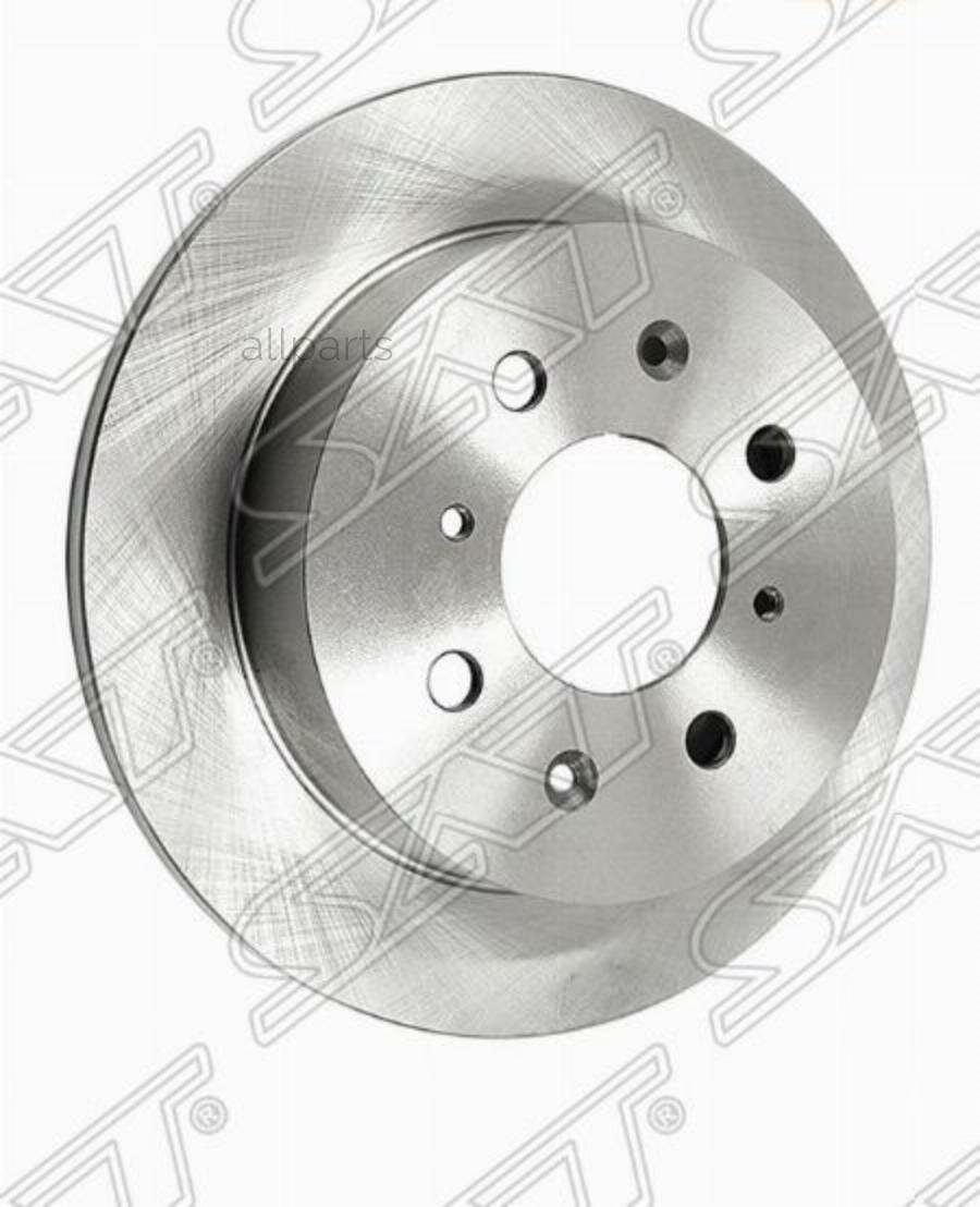 SAT ST-42510-SR3-A11 Диск тормозной (Зад) Honda Civic 91-00 / Fit 01-20