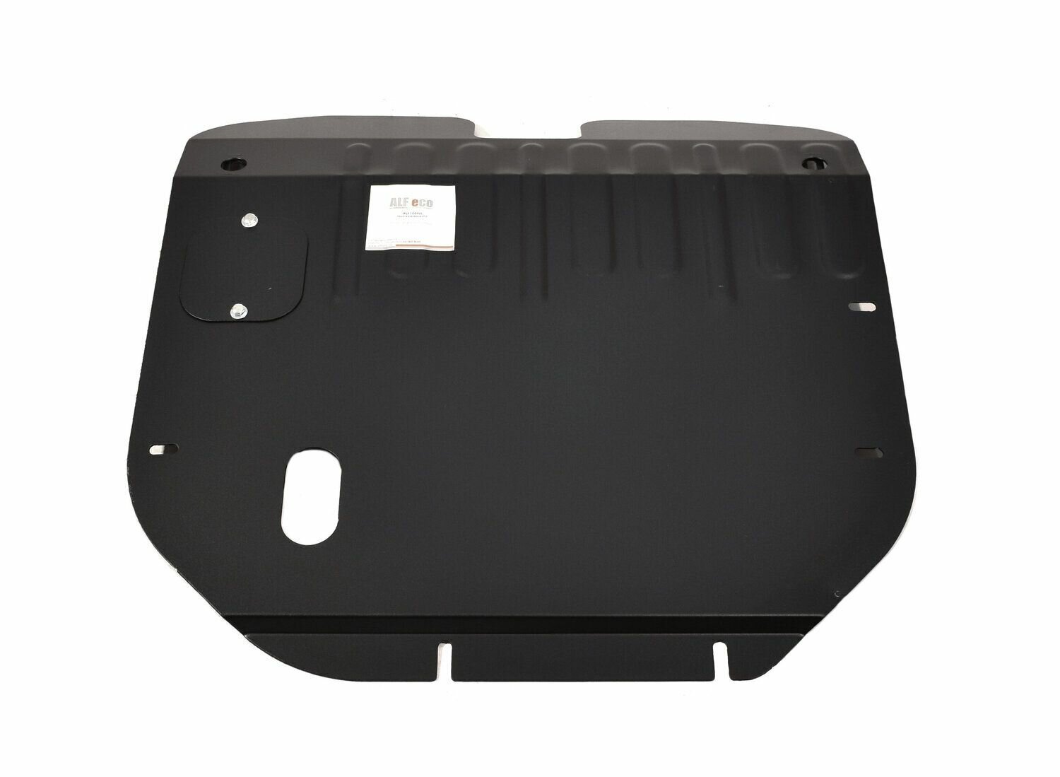 Защита ALFeco картера двигателя и кпп для Hyundai Santa Fe II 2007-2010-2012, V-все (сталь 2 мм) арт. ALF1009st