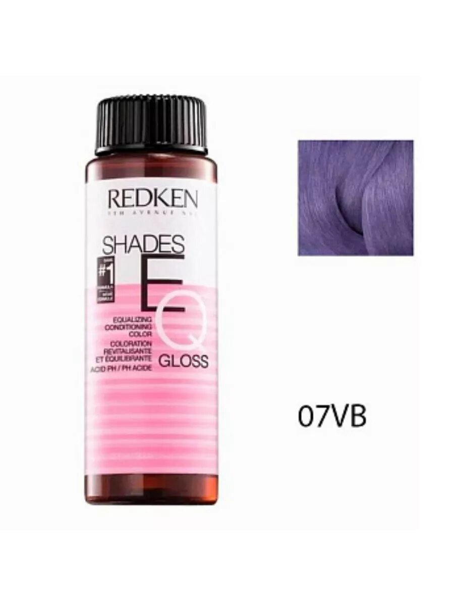 Redken Shades Eq Gloss 07VВ - Краска-блеск тонирующая 60 мл