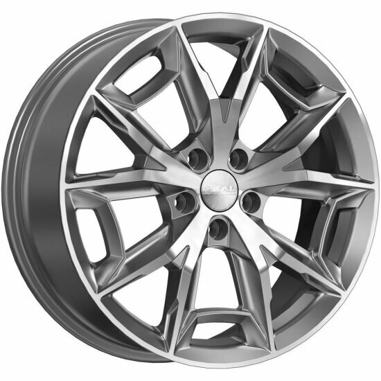 Диск Skad Паркер 7.5x19/5x108 D67.1 ET33 алмаз графит