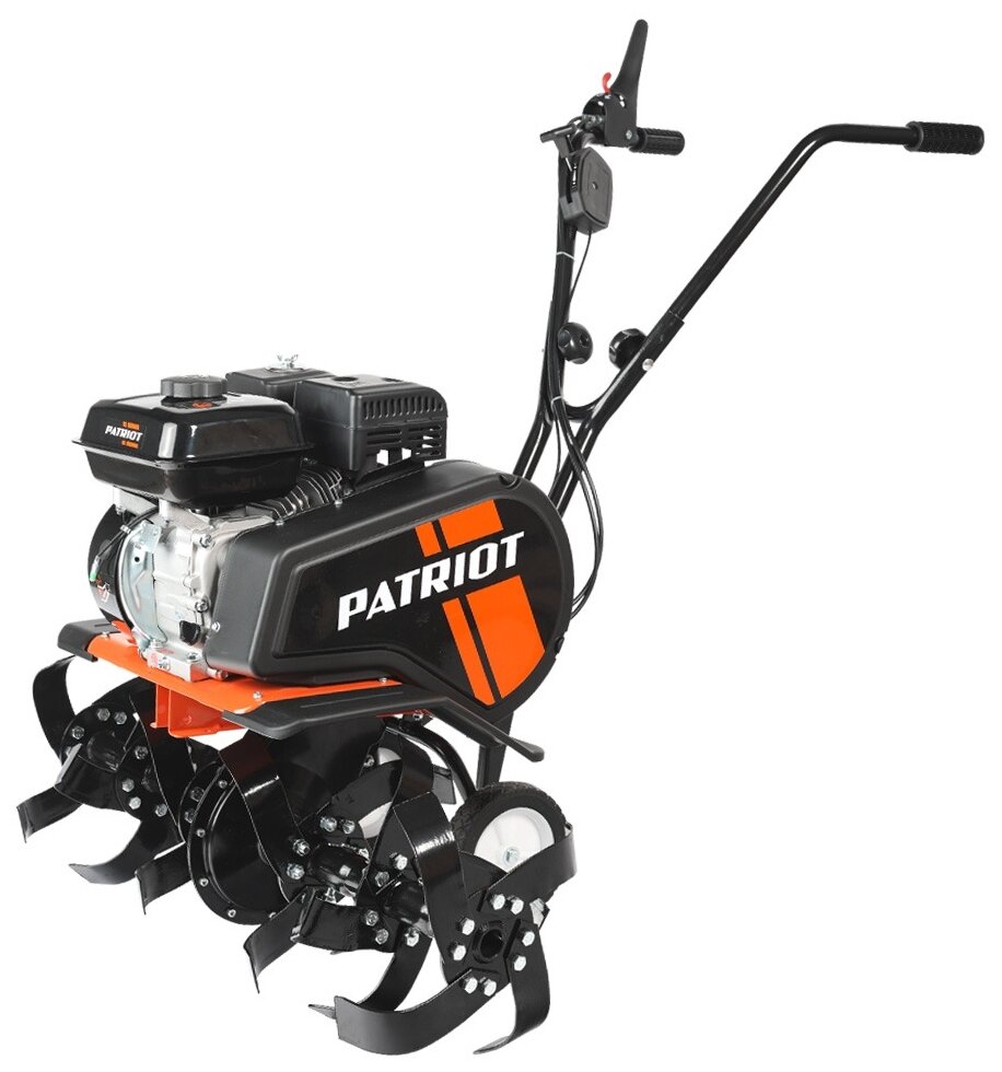 Культиватор PATRIOT T 7085 P OREGON, мощность двигателя 7 л. с, черно-оранжевый