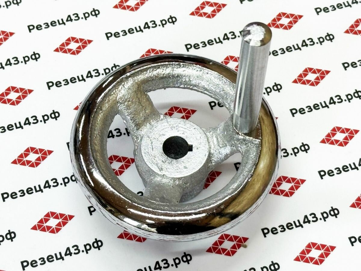 Маховик чугунный на спицах 80х10 для станка (130518010)