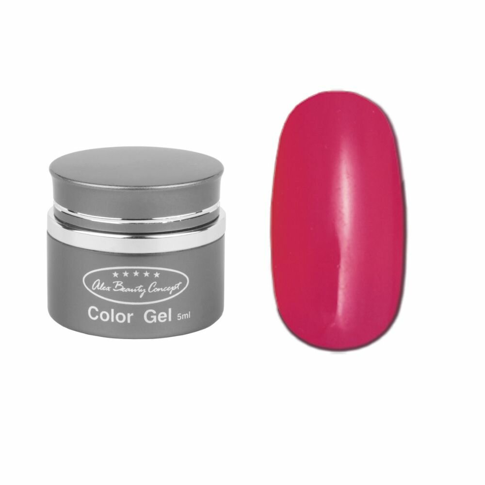 Alex Beauty Concept Цветной эластичный гель для ногтей Neo Teck Color Gel, цвет розовый 69750, 5 мл