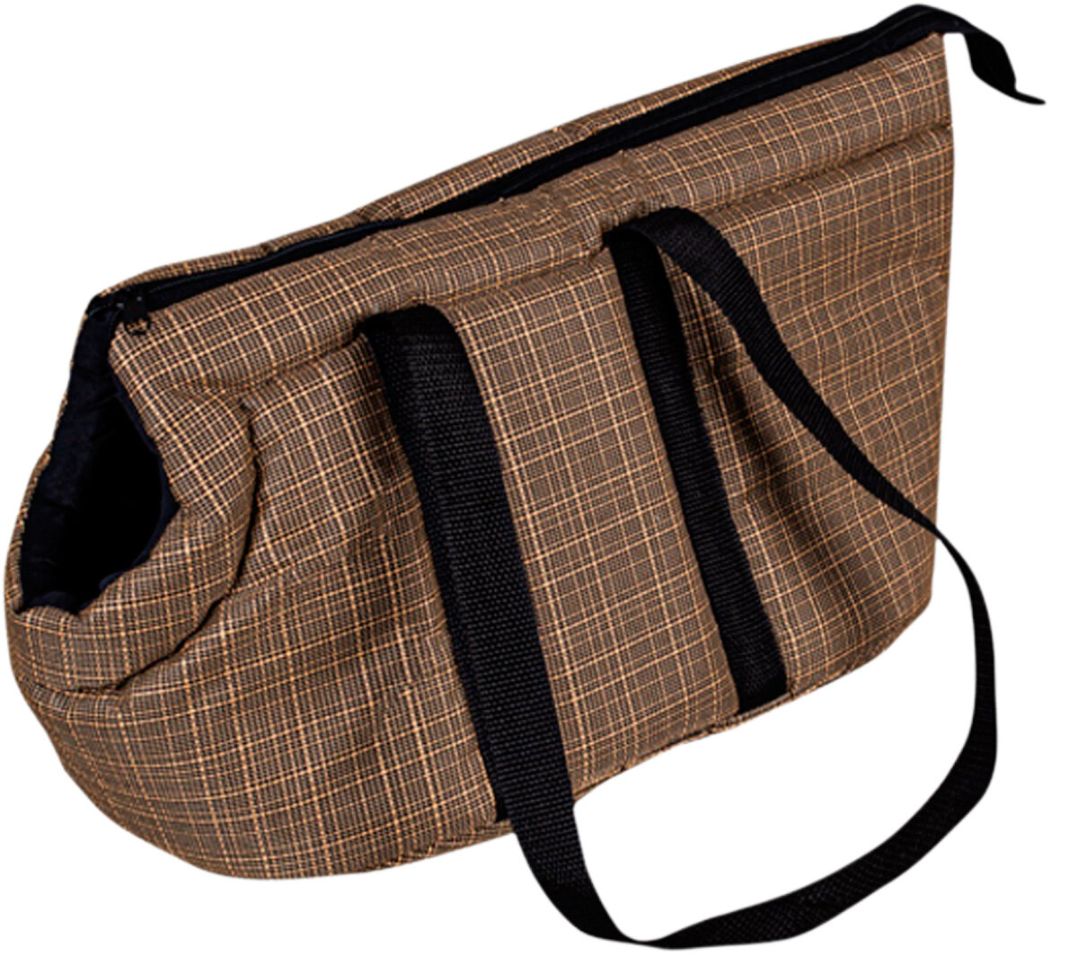 Сумка переноска для собак и кошек Xody Бамбук № 2 бежевая 36 х 23 х 25 см (1 шт)