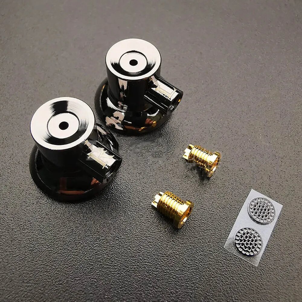 Металлические корпуса для наушников MX500 MX760 из меди 1Pair Titanium