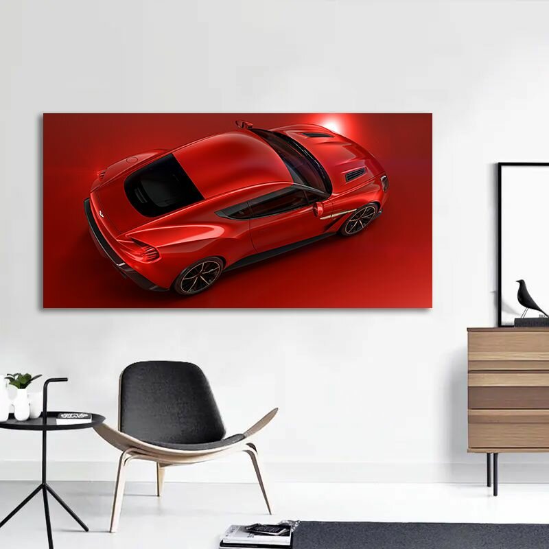 Картина ВсеКартины "Стильные авто", на подрамнике, дерево, 40 см x 80 см