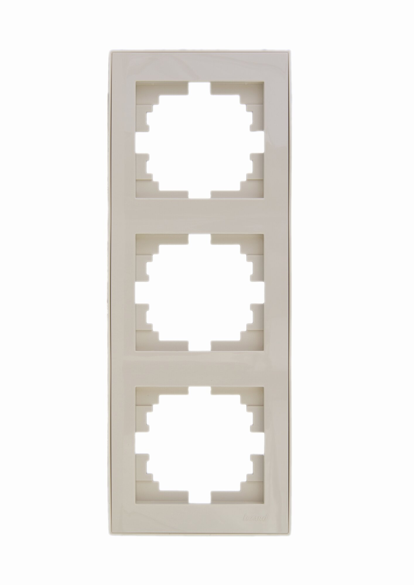 RAIN Рамка 3-ая вертикальная крем с бок. вст.(10шт/120шт)