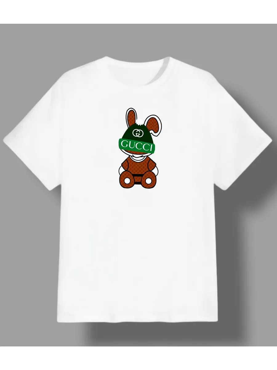 Футболка заяц гуччи