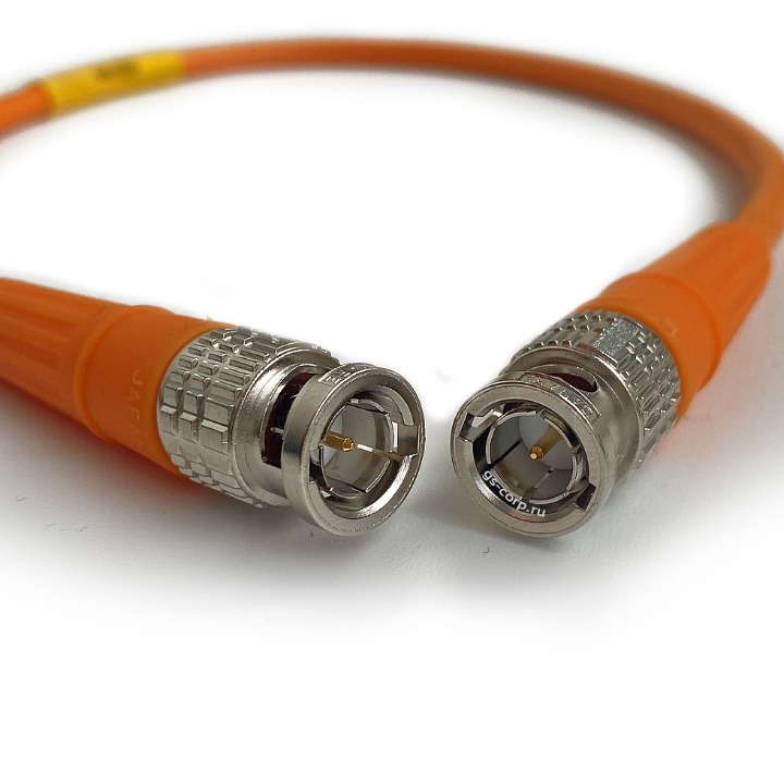 Кабель мобильный/сценический GS-PRO 12G SDI BNC-BNC (mob) Orange 0.2 m