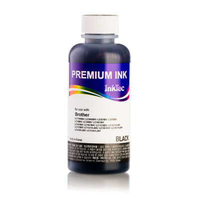 Чернила для заправки картриджа Brother LC663BK, LC669XL-BK, 100 мл, черные