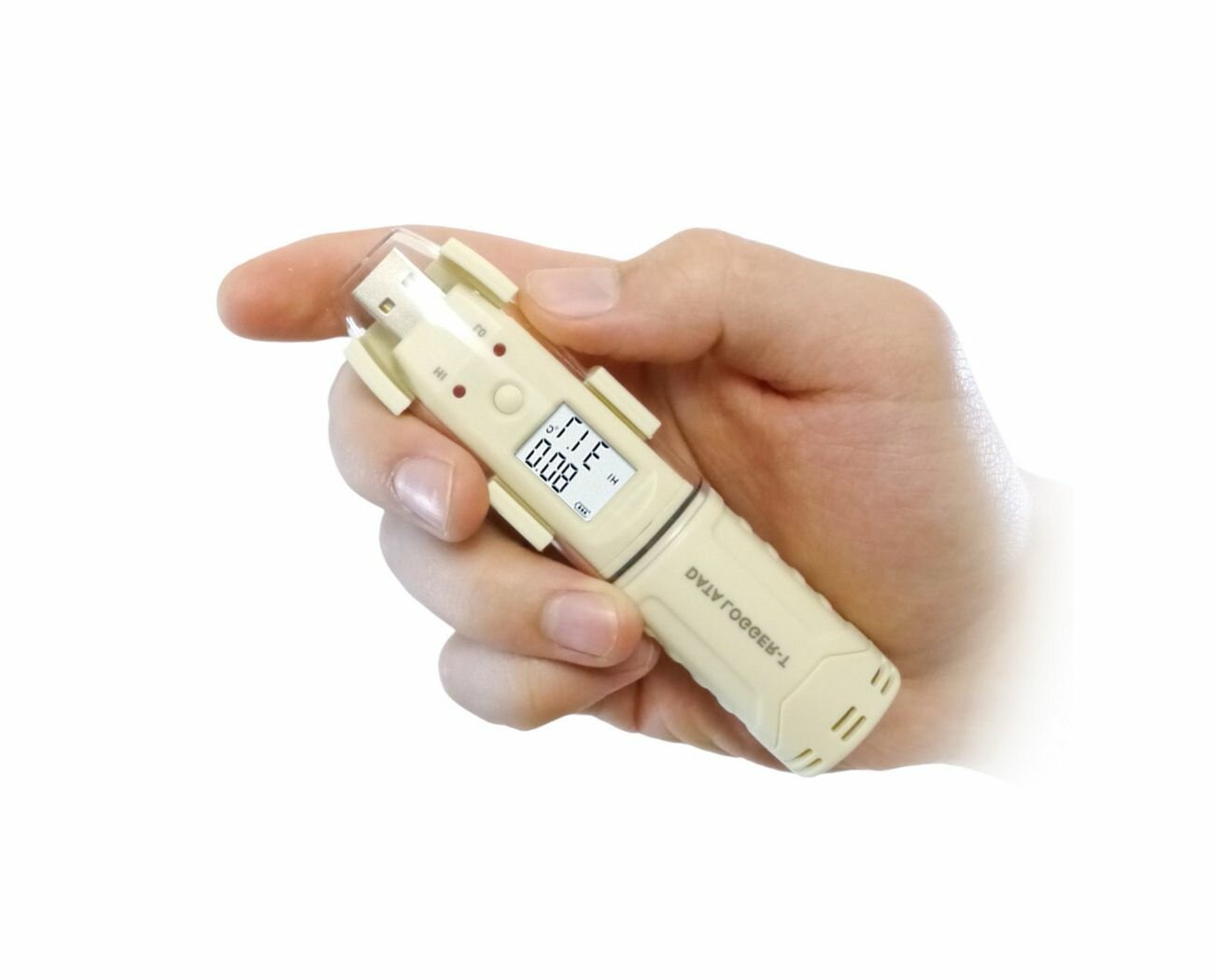 Логгер данных Hti-GM 13/66, с USB-подключением, диапазон измерений -30.+80°С