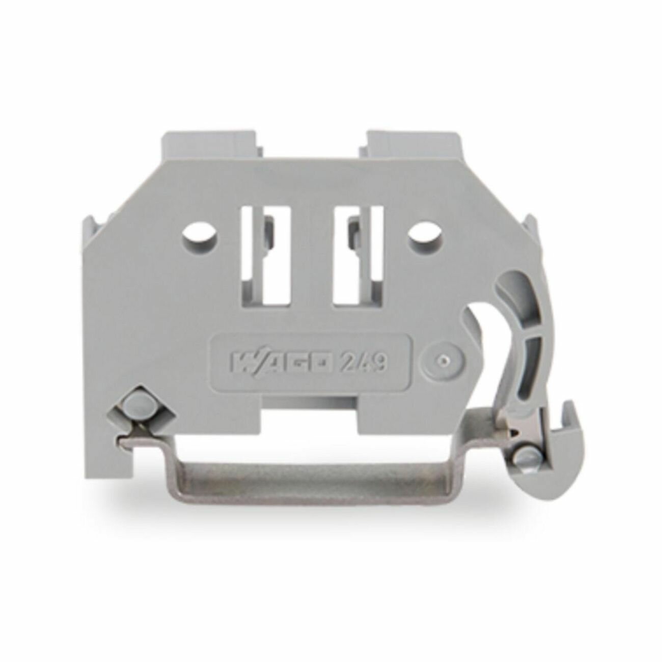 Стопор безвинтовой оконечный WAGO.249-116 6мм ST35 оригинал (1 упаковка) - 100шт.