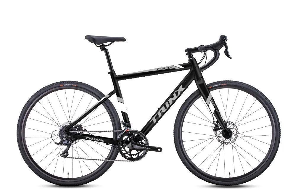 TRINX Гравийный велосипед TRINX CLIMBER 3.2 (рама 560 мм, black grey white)
