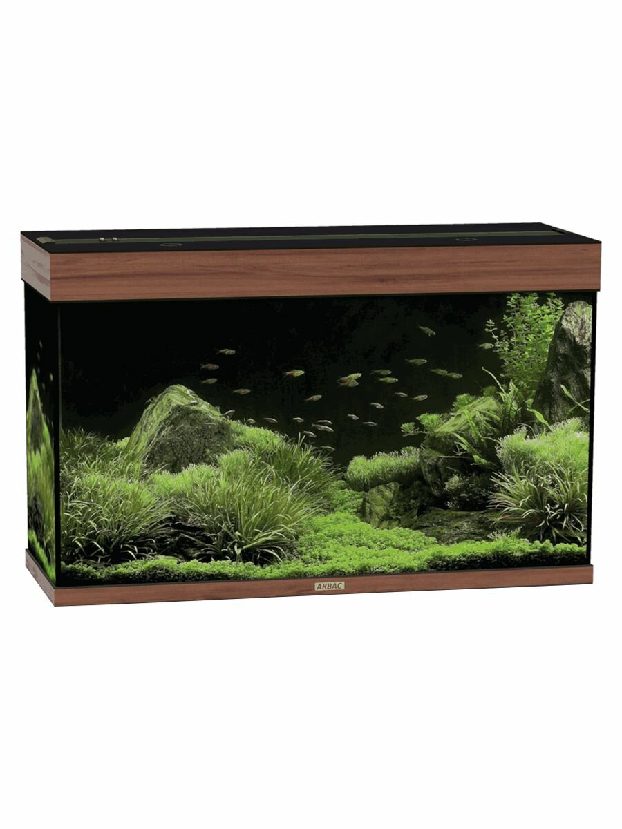 Аквариум 280 литров с крышкой и освещением, (111*41*70 см) Аквас