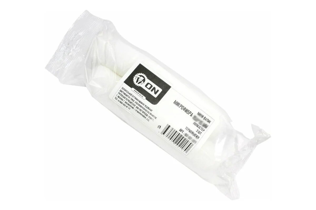 ON Мини-валик микрофибра полиэстер для покрытий 55х15 мм, набор из 3 шт. уп. 02-02-219