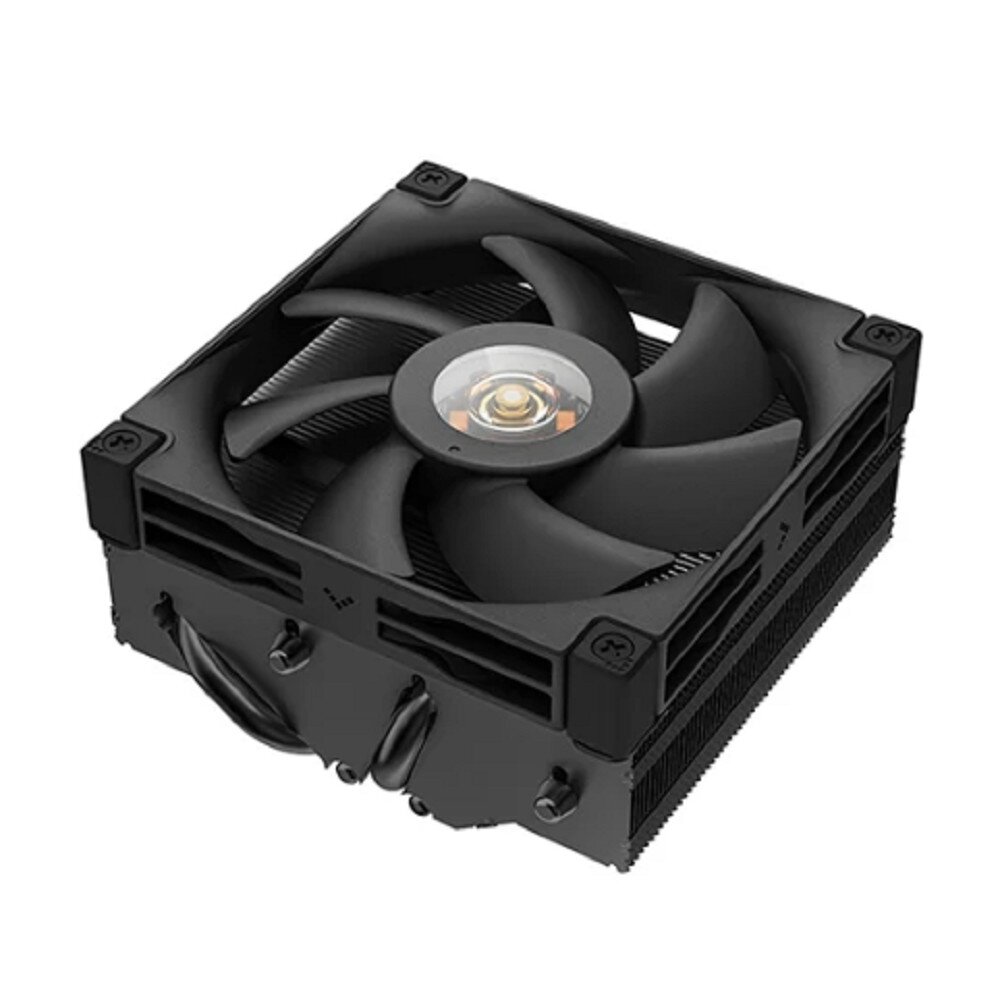 Cooler Deepcool AN400 BLACK LGA1700/1200/115X/AM5/AM4 низкопрофильный 52,5 mm TDP 150W, PWM, Fan 120mm