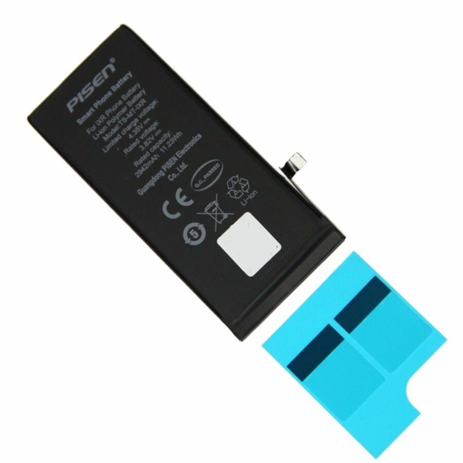 Аккумуляторная батарея для iPhone XR (616-00471) Pisen 2942 mAh