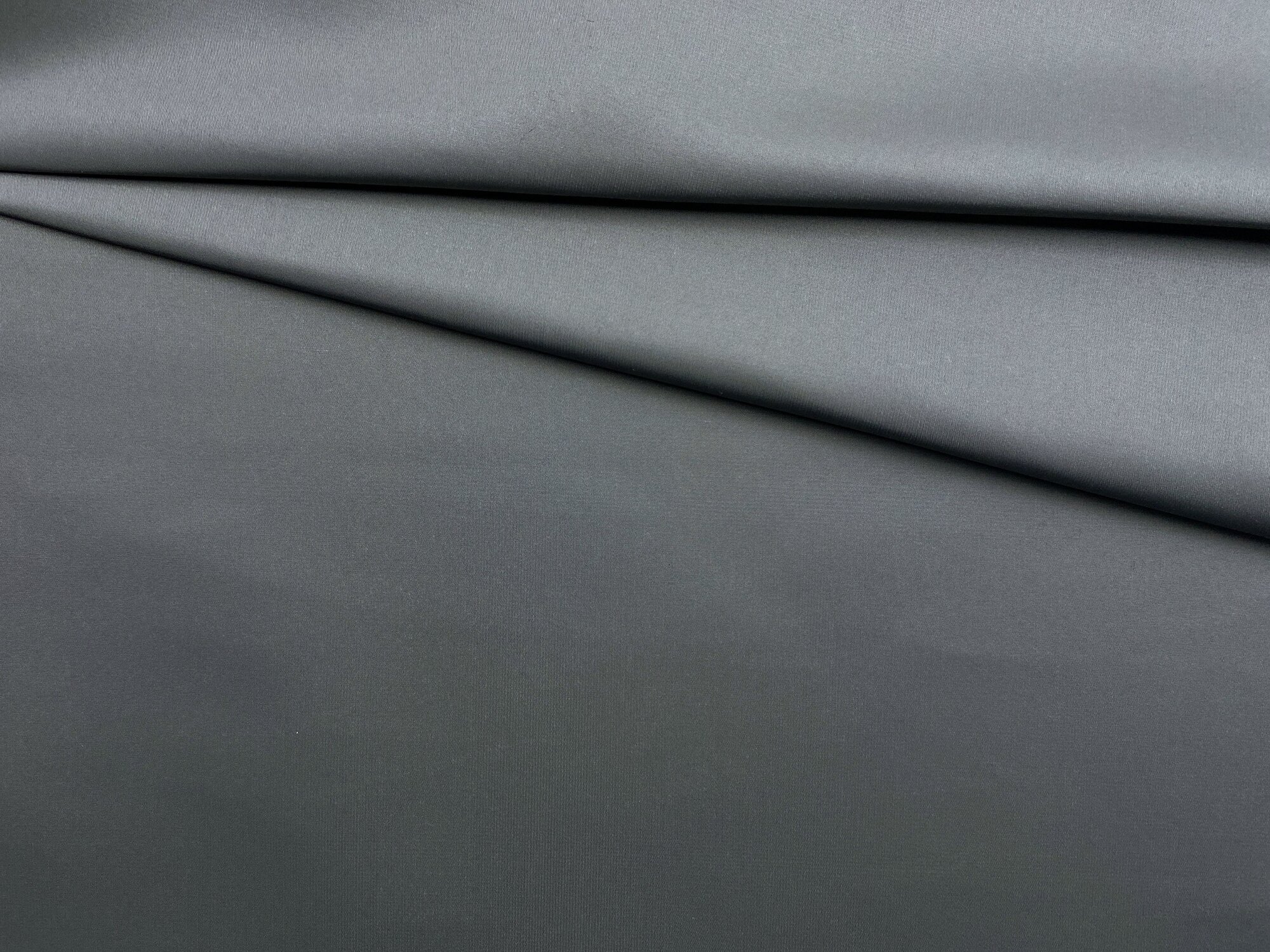 Ткань Тафта графитового цвета 35553