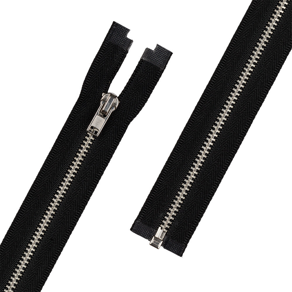 Gamma молния металл никель ZIP 3N-YS59 однозамковая 70 см Тип 3 разъёмная №316 коричнев. хаки