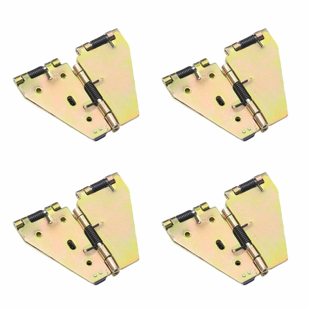 (4шт) Складной круглый столик-бабочка с откидной петлей-большой