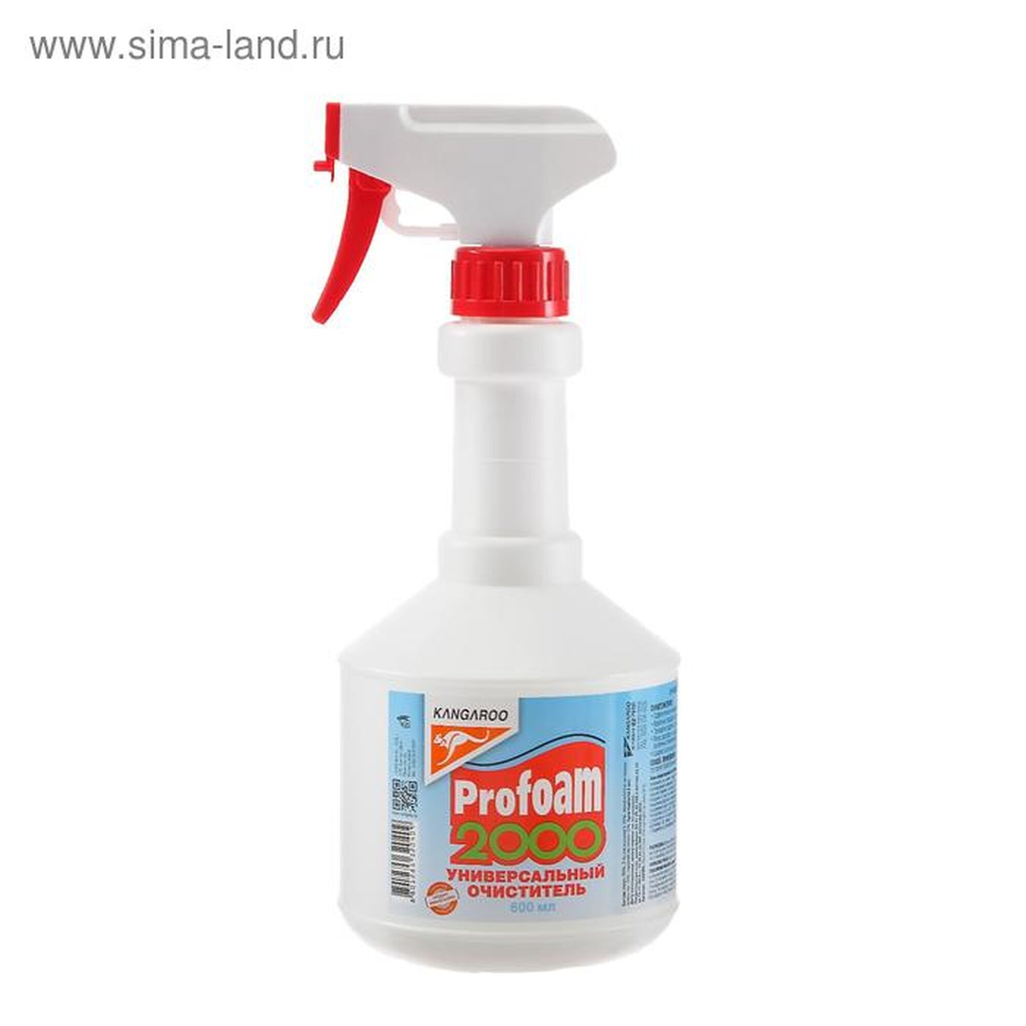 Очиститель Kangaroo Profoam 2000, для салона авто и быта, 600мл