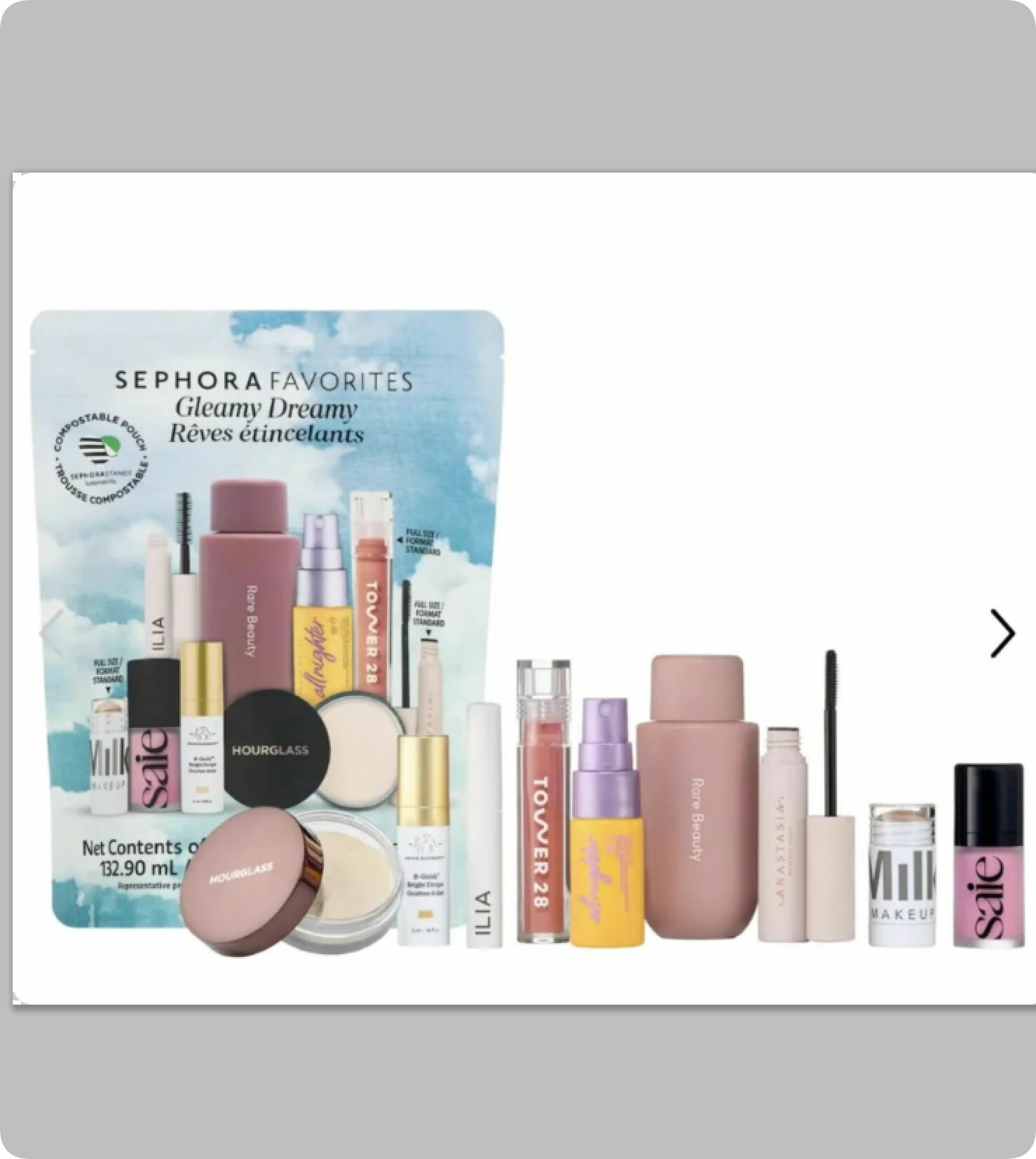 Sephora Favorites Gleamy Dreamy Цветные косметические наборы