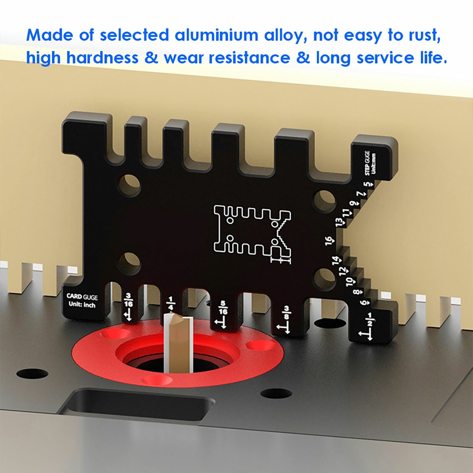 Шаблон для шиповых соединений в деревообработке