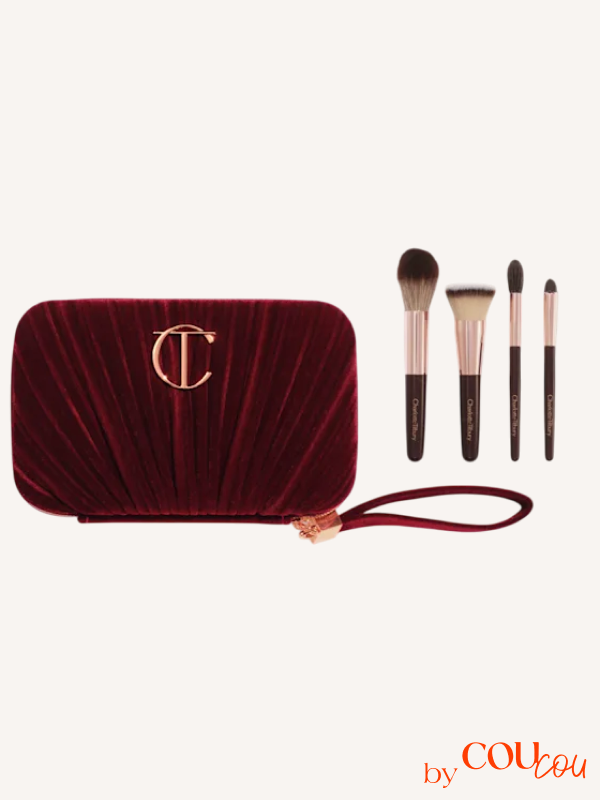 Набор косметических кистей Charlotte Tilbury (Charlotte's Hollywood Mini Brush set), 4 шт