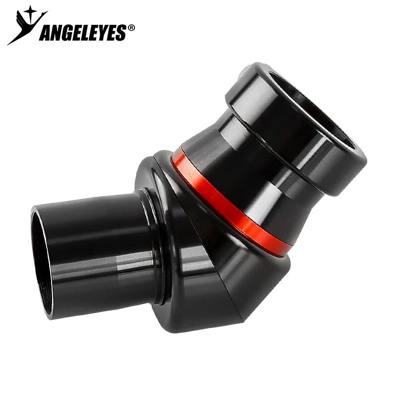 Angeleye 1,25-дюймовое голографическое зенитное зеркало 45 градусов, светоотражающая призма с высоким коэффициентом пропускания, катедиоптрический астрономический телескоп, Черный