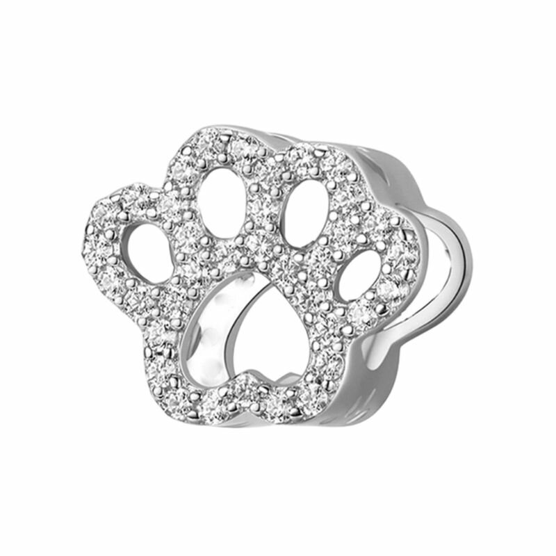 Аксессуары для серебряных браслетов из бисера с бриллиантами- 34