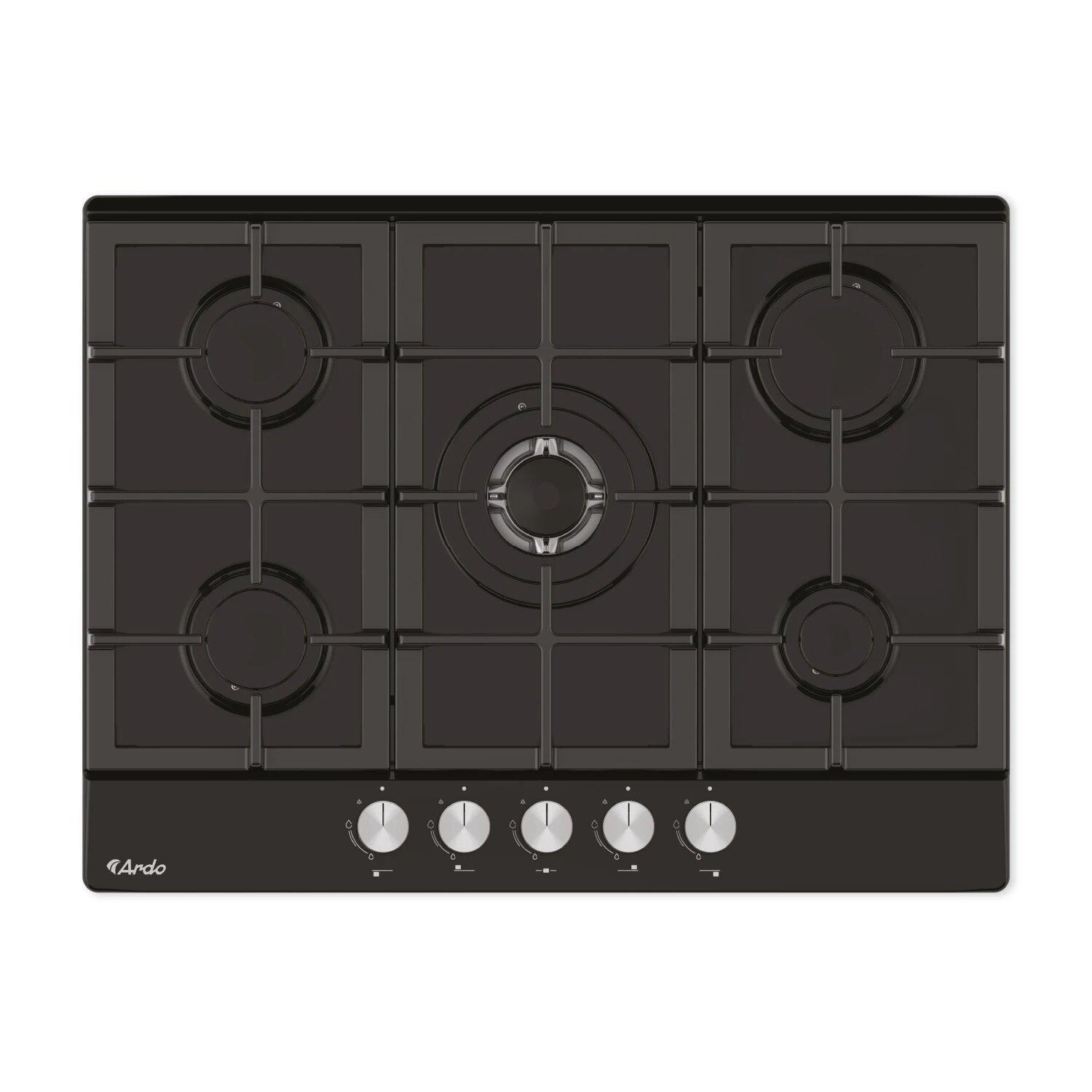 Варочная панель газовая Ardo GH74G1WTCB2 черный, закаленное стекло