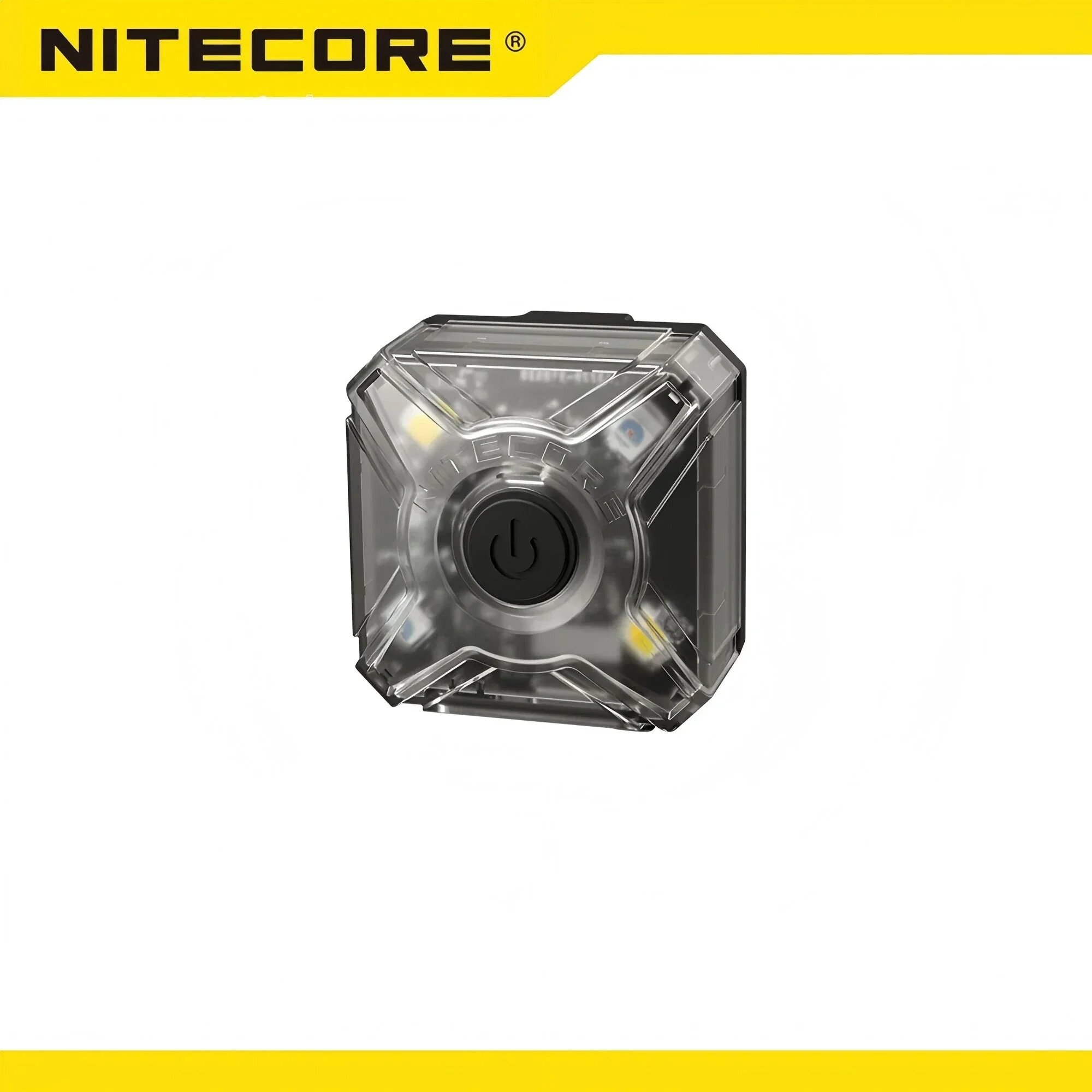 NITECORE NU05 V2 KIT велосипедный налобный фонарь для домашних животных белый/красный свет CAMPING USB перезаряжаемый 40 люмен для спасения
