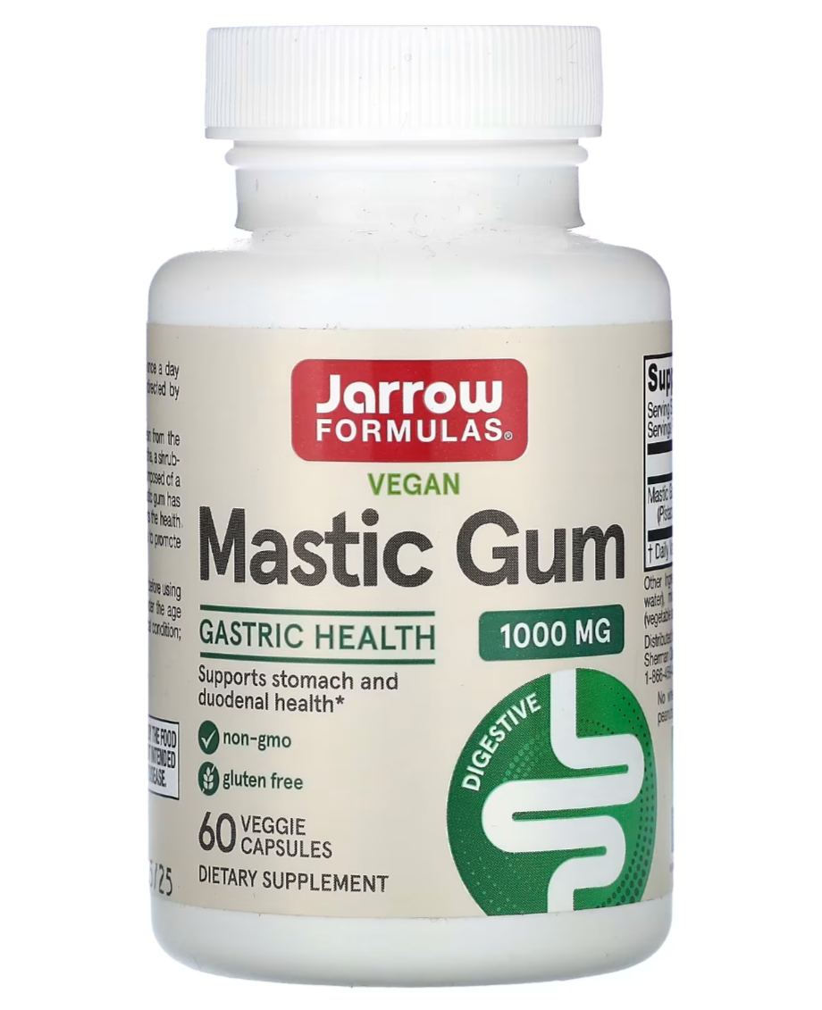 Мастиковая смола Jarrow Formulas, 60 капсул (500 мг в 1 капсуле)