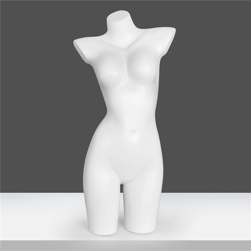 Женский торс манекена половинной длины