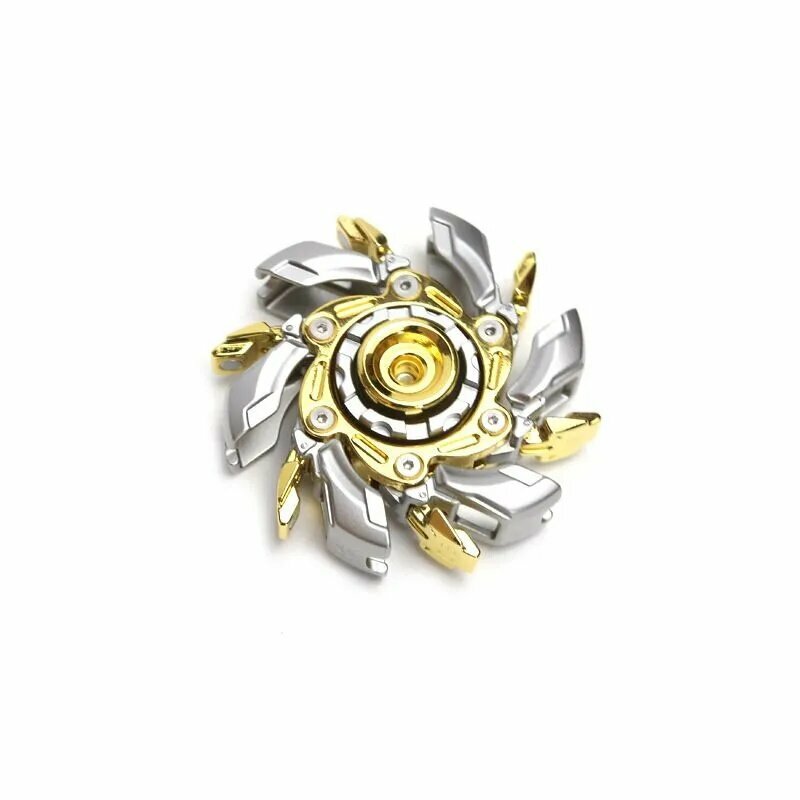 Пальцевой спиннер, вращающийся из легированной стали, спиннер для снятия стресса, полностью металлическая игрушка